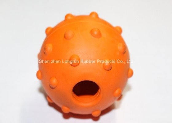 Natural Hollow Rubber Ball Rubber Pet Toys Small Hollow Plastic Balls for Dogs