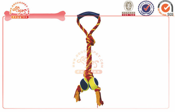 Mixed Colorful Cotton Rope Pet Toy Ball For Dog Cleaning Teeth