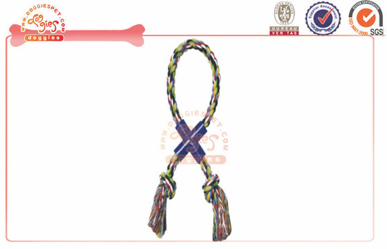 Soft Chewing Cotton Rope Pet Toy Tennis Ball Without Bounce Ability And Plastic Toy