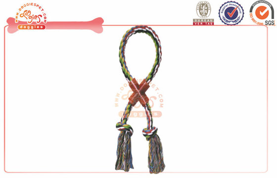 Soft Chewing Cotton Rope Pet Toy Tennis Ball Without Bounce Ability And Plastic Toy