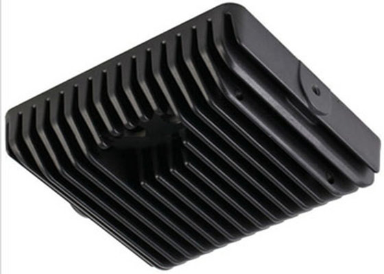 Aluminum Alloy Led Street Light Housing Die Cast Black Powder Coating