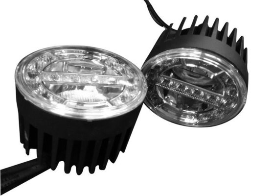 Die Cast Aluminum Mitsubishi COB Led Fog lights , Led Fog Lamp 5500k - 6000k