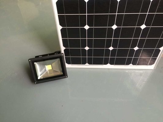 10 Watt Solar Led Security Flood Lights Aluminum Die-casting 180 Degree Beam Angle