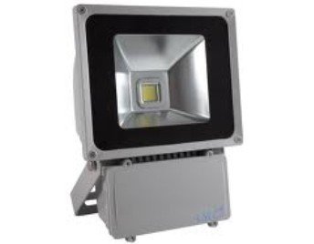 Outdoor used IP65 Aluminum alloy die-cast baking varnish heatsink 80W LED floodlight