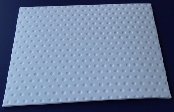 Light Weight PTFE Balls , Non-Flammable Black PTFE Slide Bearing For Pipelines