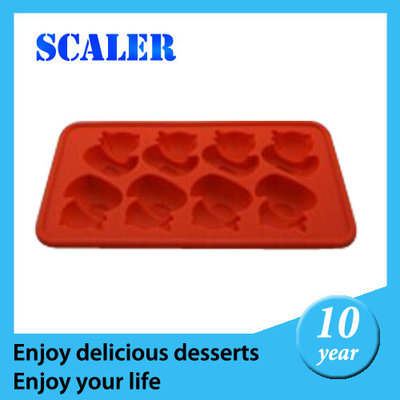 Silicone Ice Cube Tray  / Ice Ball Maker with custom Logo printed