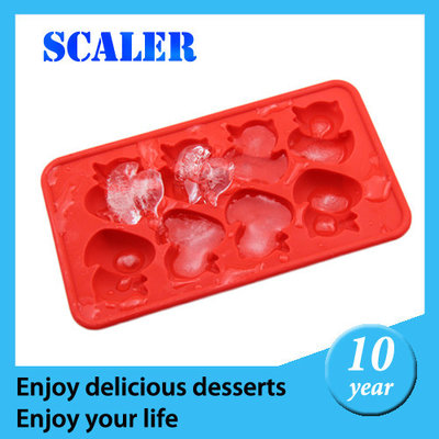 Silicone Ice Cube Tray  / Ice Ball Maker with custom Logo printed