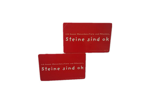 Rectangle PVC Rubber Magnets Custom Soft Magnet For Promotion / Advertising