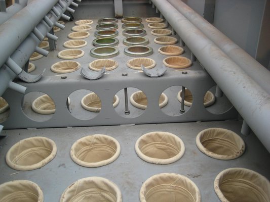 PPS / PTFE Liquid Nomex Filter Bags for Power Plant Of Flue Gas Dedusting System