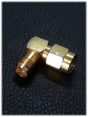 Brass Copper CNC Milling Parts RF Coax Connector , CNC Machining Service