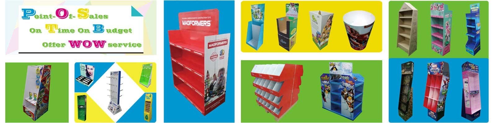 Cardboard Pop Displays