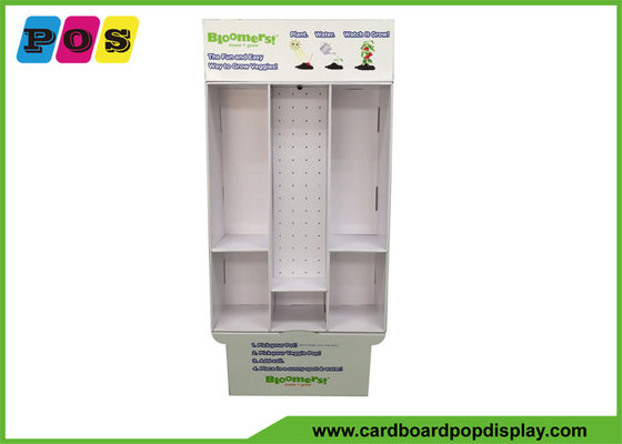 Offset Printing Cardboard Point Of Sale Display For DIY Plant Promotion POC033
