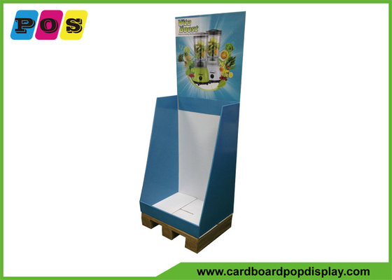 Europe Quarter Pallet Retail Display Bins , 60x40cm Dump Bin Display For Blender Machine DB040