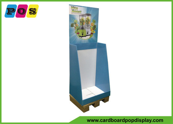 Europe Quarter Pallet Retail Display Bins , 60x40cm Dump Bin Display For Blender Machine DB040