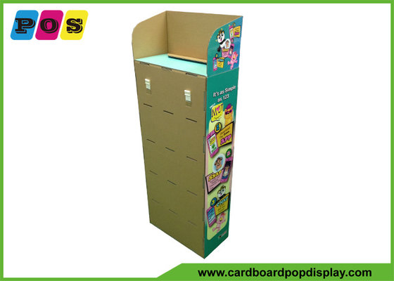 Retail Hanging Power Wing Display , 15 Pockets Cardboard Display Stands For Emoji Package SK024