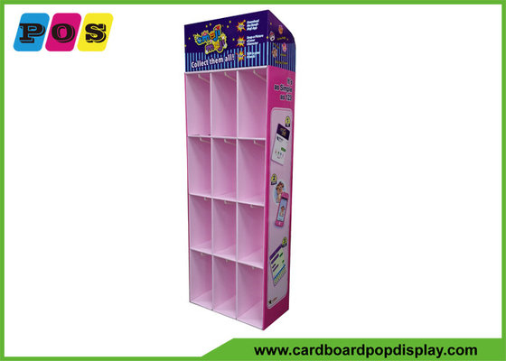 Hanging Cardboard Sidekick Display Retail POS With Pegs And 12 Pockets SK025