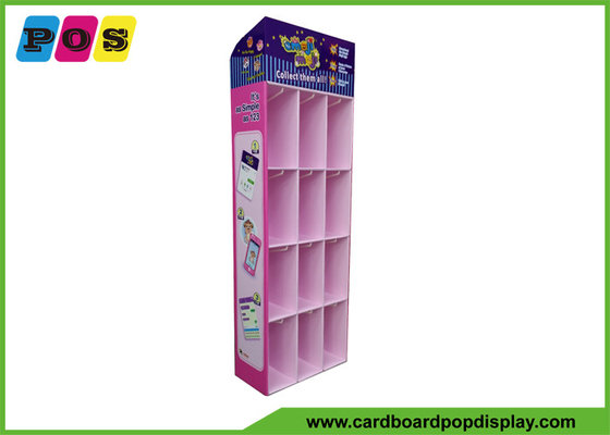 Hanging Cardboard Sidekick Display Retail POS With Pegs And 12 Pockets SK025
