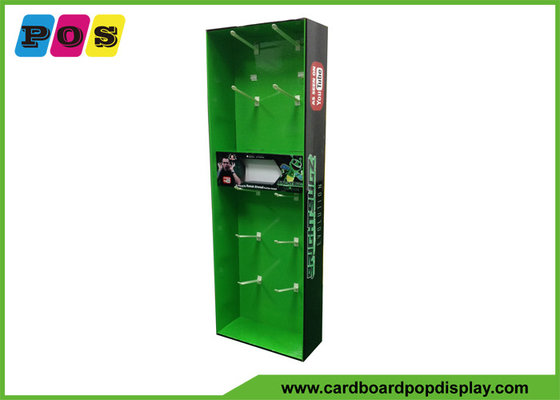 Portable Promotional Pegboard Display Stand , LCD Screen Hook Display Stand SK023