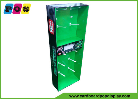 Portable Promotional Pegboard Display Stand , LCD Screen Hook Display Stand SK023