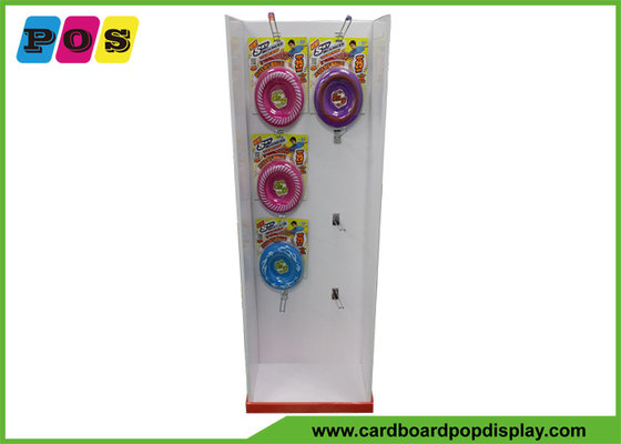 Point Of Purchase Free Standing Cardboard Peg Display Racks For Sky Bouncer HD061