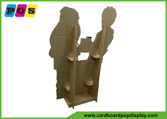 Glossy Lamination Cardboard Figures Lifesize 36x60 Inch With LED Lighting AD013