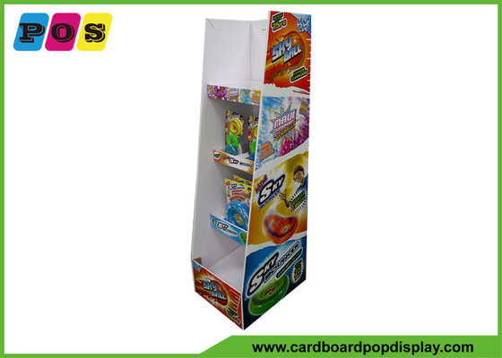 Offset Printing Cardboard Retail Display Stands , Shinny Corrugated Pop Displays For Sky Bouncer FL177