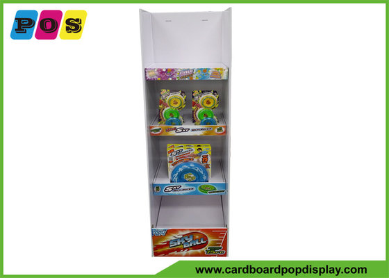 Offset Printing Cardboard Retail Display Stands , Shinny Corrugated Pop Displays For Sky Bouncer FL177