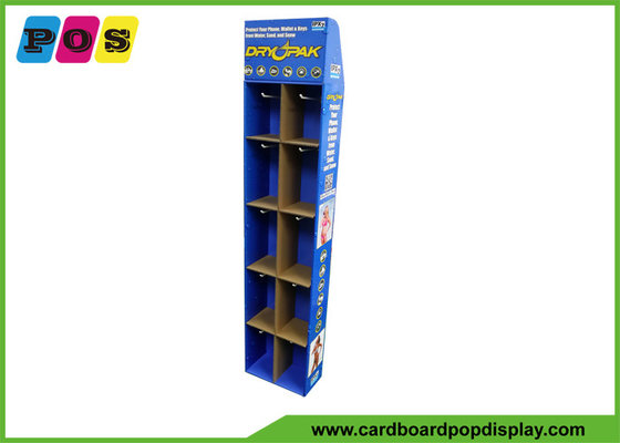 Paperboard Peghooks Cardboard Display Shelves For Waterproof Bags SK027