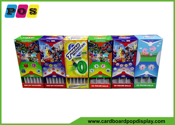 Point Of Sales Retail Packaging Boxes Balls Promotion 8.75x6.5x20 Inch CDU059