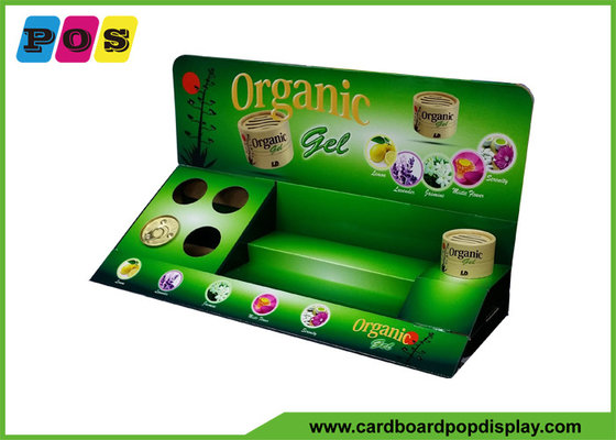 Promotional Colored Corrugated Counter Display Stand For Air Freshener CDU065
