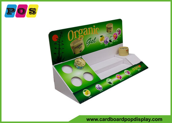 Promotional Colored Corrugated Counter Display Stand For Air Freshener CDU065