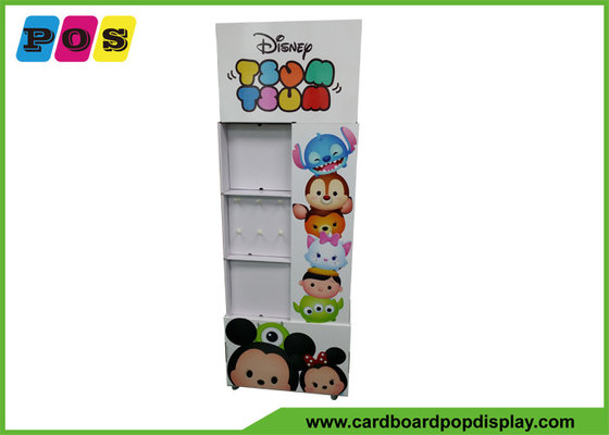 Quadra Sides Toys Stand Up Cardboard Display Movable Type With Wheels FL199