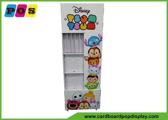 Quadra Sides Toys Stand Up Cardboard Display Movable Type With Wheels FL199