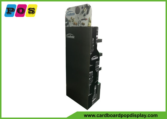 Food Floor Standing Cardboard Retail Display Stands With Five Trays FL193