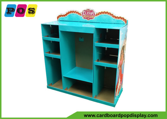 Half Pallet POP Retail Cardboard Displays , Full Printing Floor Display Stands PA040