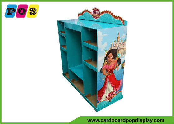 Half Pallet POP Retail Cardboard Displays , Full Printing Floor Display Stands PA040