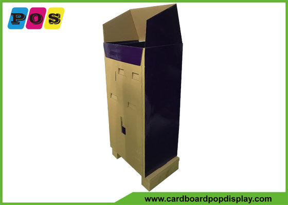 Cardboard Floor Display Stands , Paper Pallet Corrugated Pop Displays For Hair Dryer , Curling Iron FL191