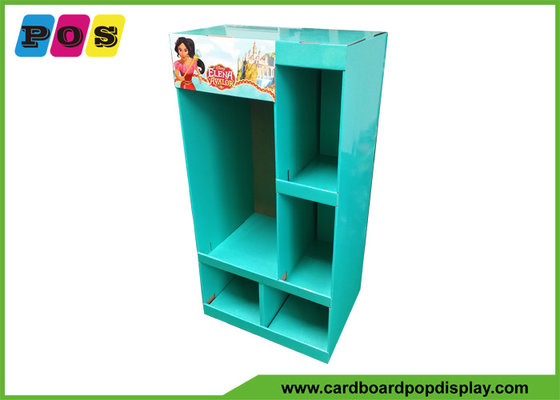 Retail Shelf FSDU Cardboard Floor Displays With Pockets For Kids Clothes FL201