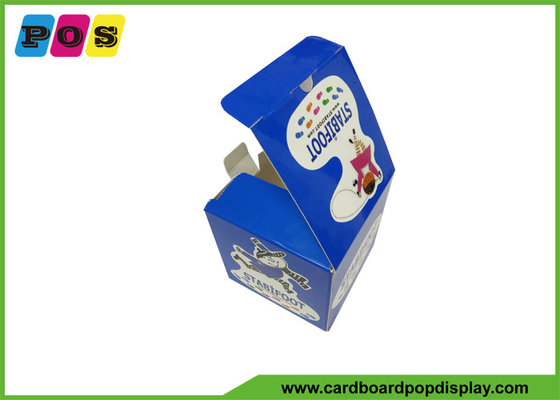 Coated Paper Retail Packaging Boxes Shinny Lamination For Baby Shoes BOX038