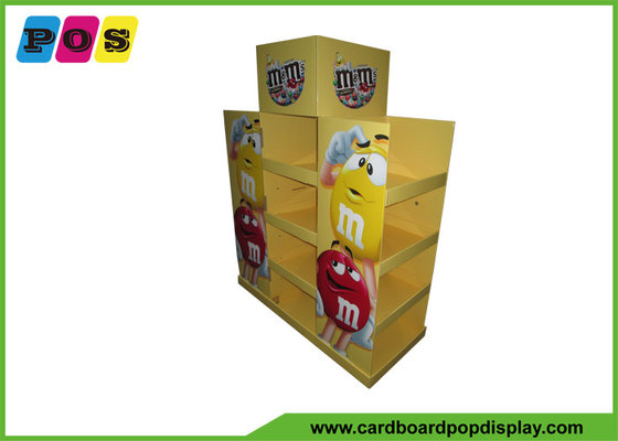Promotional Advertising Cardboard Pop Up Display For M&M Candies PA015