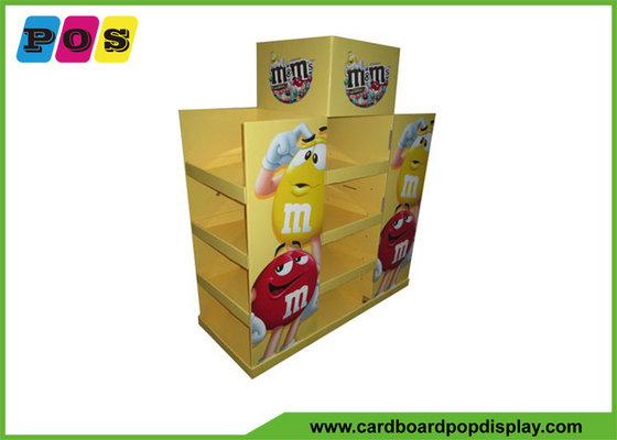 Promotional Advertising Cardboard Pop Up Display For M&M Candies PA015