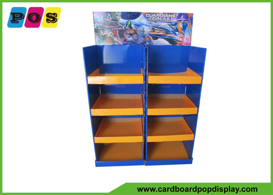 Multi Sided Corrugated Pallet Display Shelves , Product Display Stands For RC Toys PA017