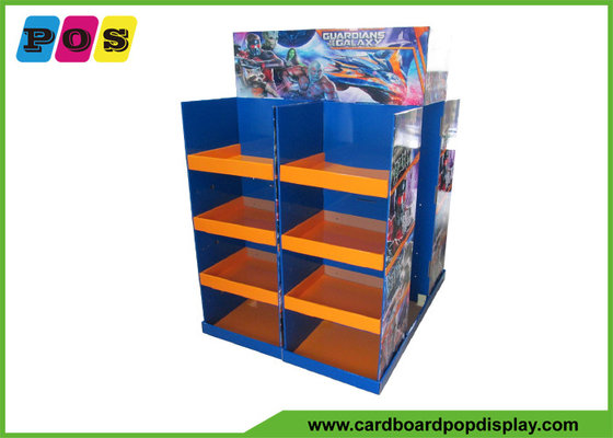 Multi Sided Corrugated Pallet Display Shelves , Product Display Stands For RC Toys PA017