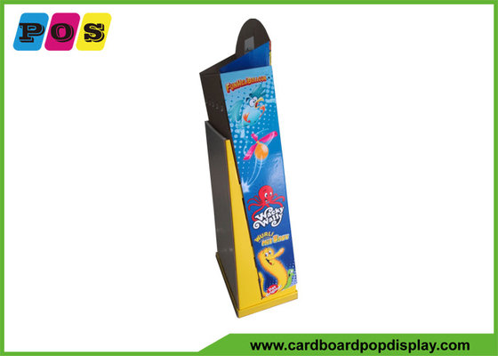 Floor Standing Cardboard Display Stands , Peg Board PDQ Retail Display For Point Of Sale HD012