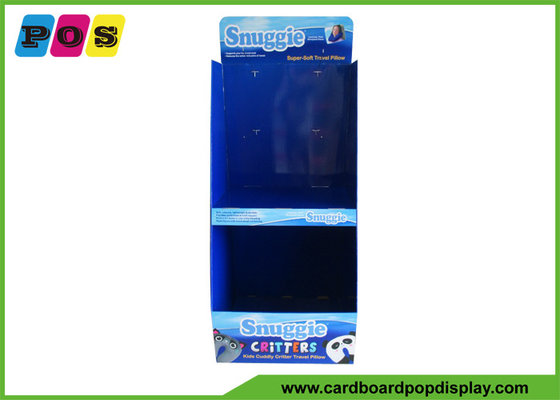 Custom Made Cardboard Peg Display Rack For Travel Pillow Promotion HD014