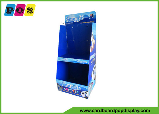 Custom Made Cardboard Peg Display Rack For Travel Pillow Promotion HD014