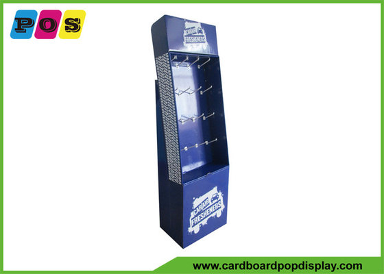 Blue Color POS Power Wing Display Glossy PP Lamination For Car Air Fresheners HD016