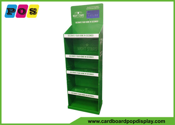 Multi Shelves Advertising Display Stands Equip 7 Inch LCD Screen For LED Lights FL208