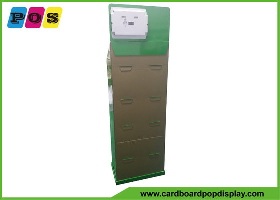 Multi Shelves Advertising Display Stands Equip 7 Inch LCD Screen For LED Lights FL208