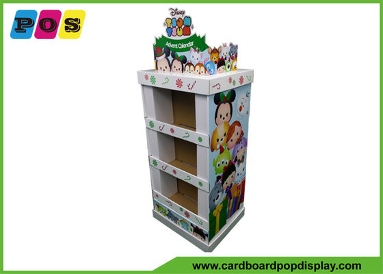 Logo Printed Paperboard Pop Up Cardboard Display For Advert Calendars FL206